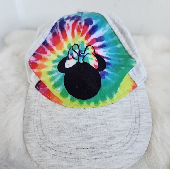 Disney | Accessories | Disney Light Heather Gray Minnie Mouse Tyedye ...